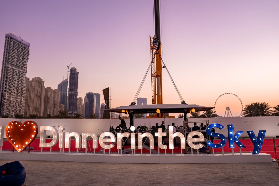Dine Among the Stars at the Dinner in the Sky Dubai | Tickets